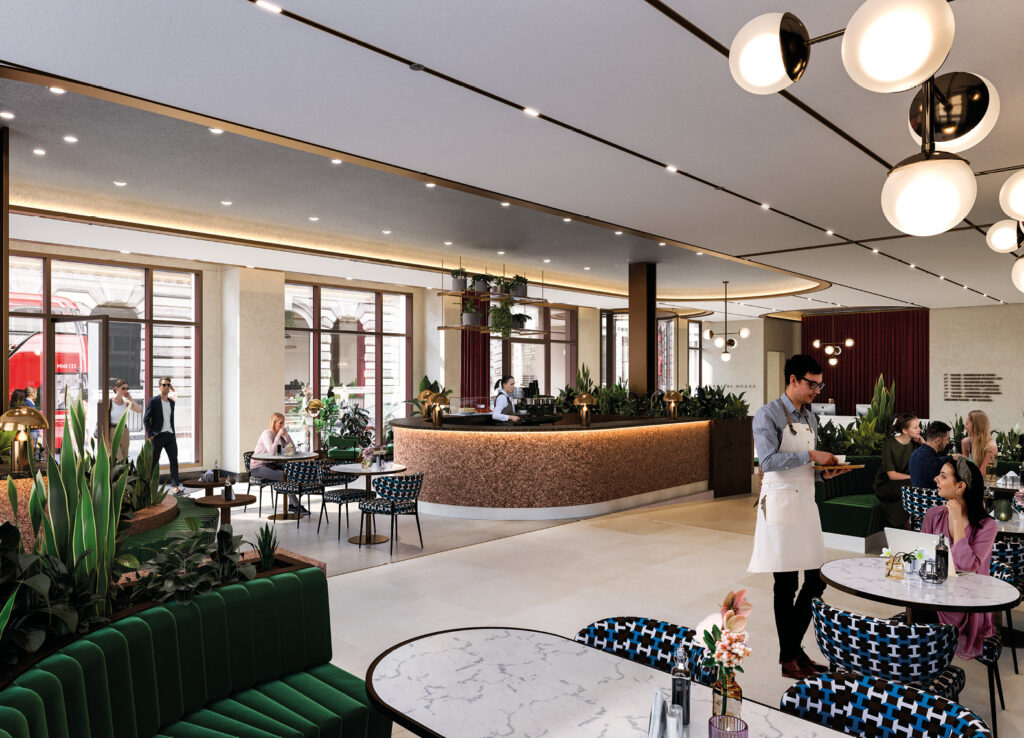 OUR RECEPTION AND COFFEE BAR