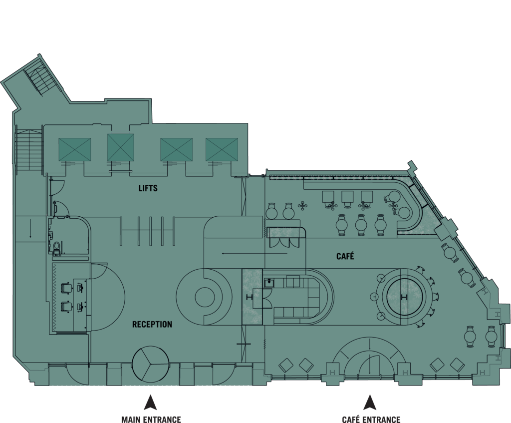 CAPITAL HOUSE’S INTEGRATED RECEPTION AND CAFÉ SEAMLESSLY CREATES THAT ...